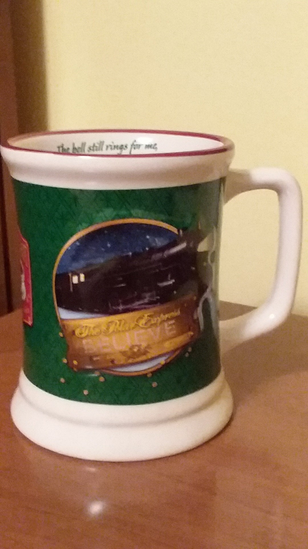 Vintage Polar Express Mug-christmas Train Mug Collection-train - Etsy