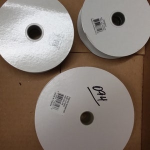 Empty Ribbon Spools-lot of 75-plastic Ribbon Spools-mixed Media Art ...