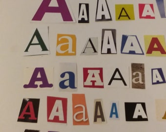 Magazine Letter Cutouts - Etsy