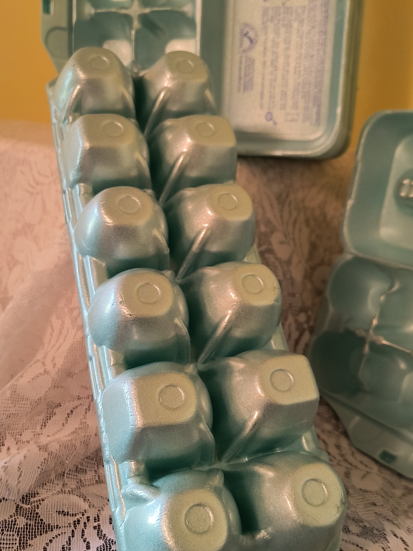 Styrofoam Egg Cartons-previously Used Empty Egg Cartons-art and Craft ...