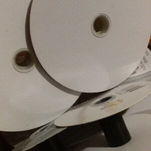 Empty Ribbon Spools-lot of 75-plastic Ribbon Spools-mixed Media Art ...