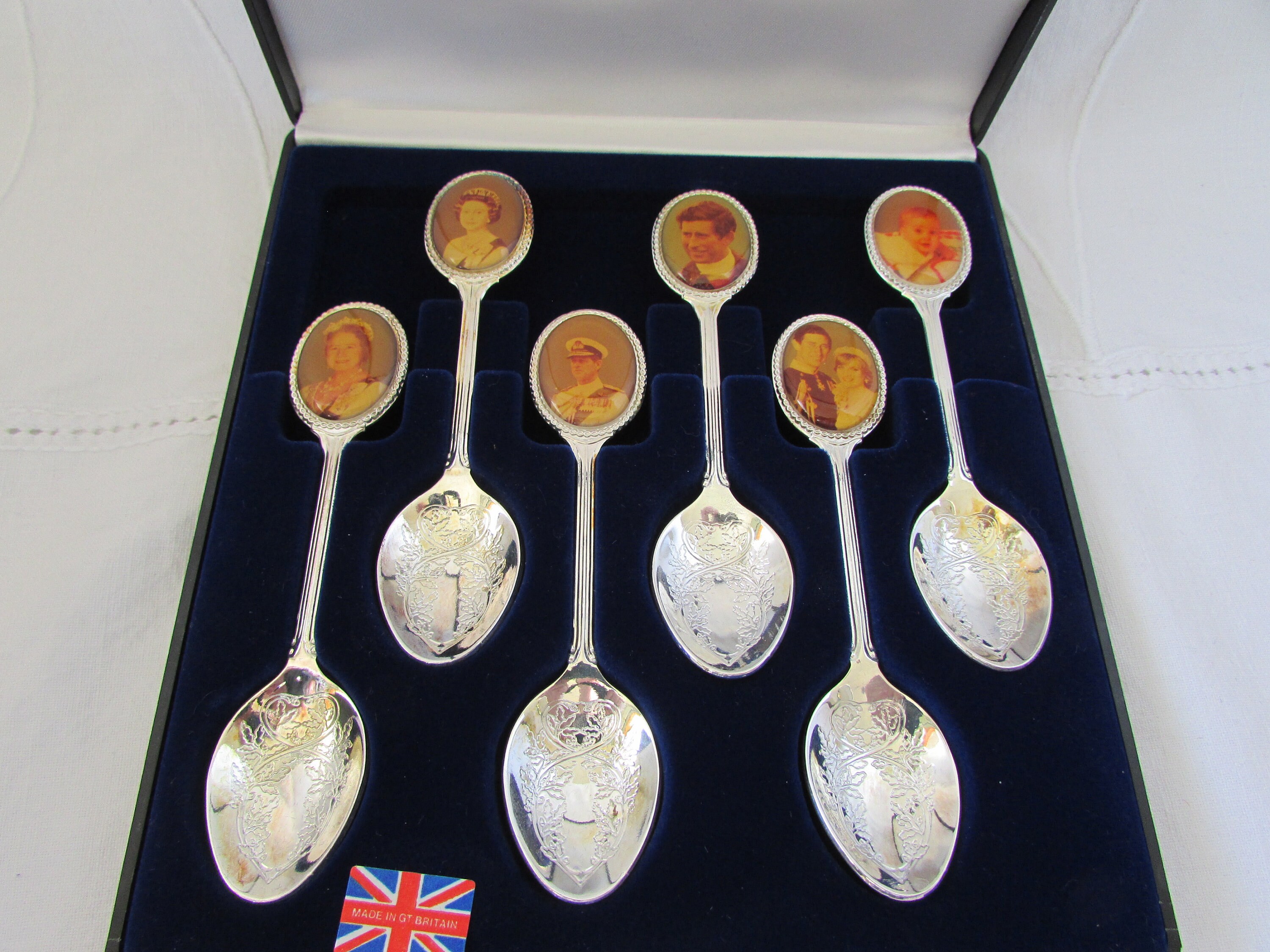 Vintage WAPW British Royal Family Spoons Ensemble de 6 | Etsy