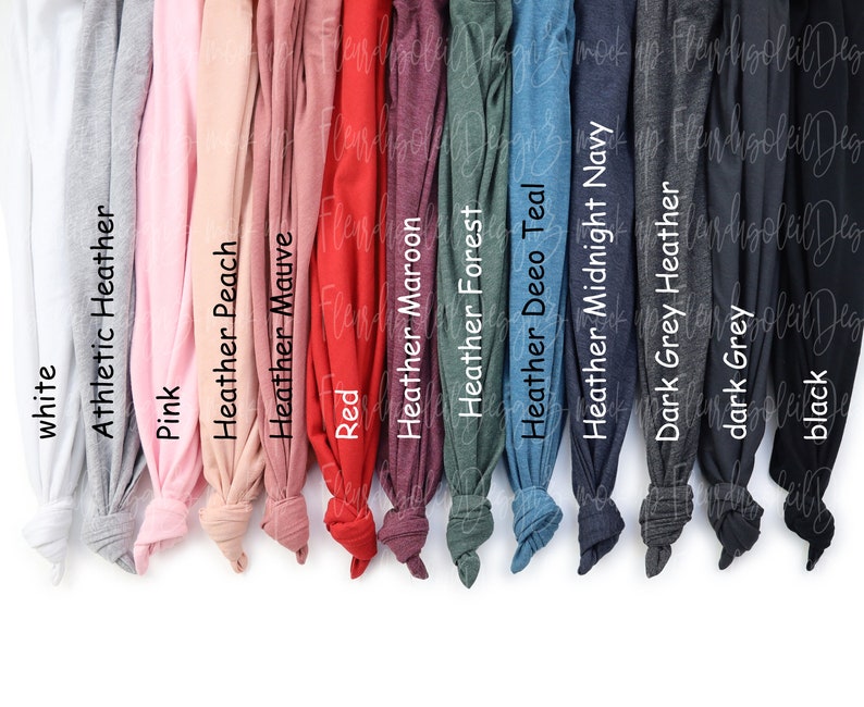 Bella Canvas Mockup T-shirt Color Chart Shirt Color Chart - Etsy