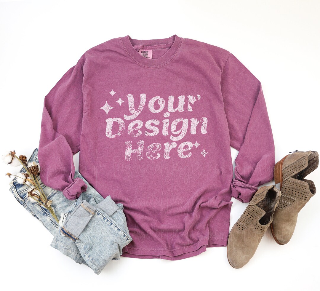 6014 Berry Mockup 6014 Mockup Comfort Colors 6014 Mockup Comfort Colors ...