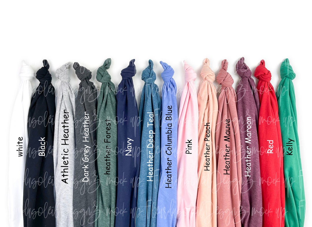 Bella Canvas Mockup T-shirt Color Chart Shirt Color Chart Bella Canvas ...