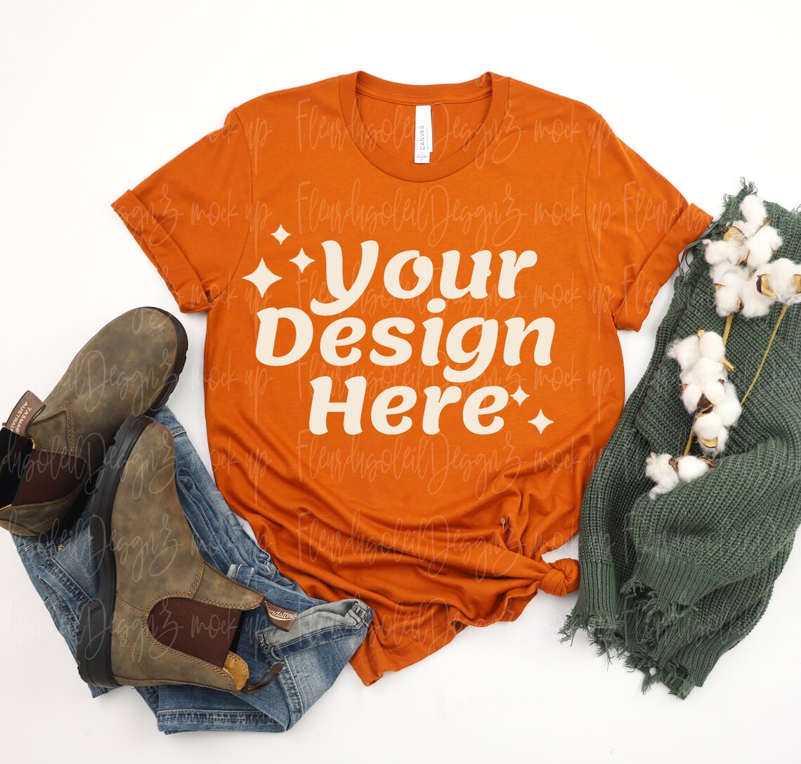 Fall Tshirt Mockup Fall Mock up Fall Bundle 3001 Mockup - Etsy