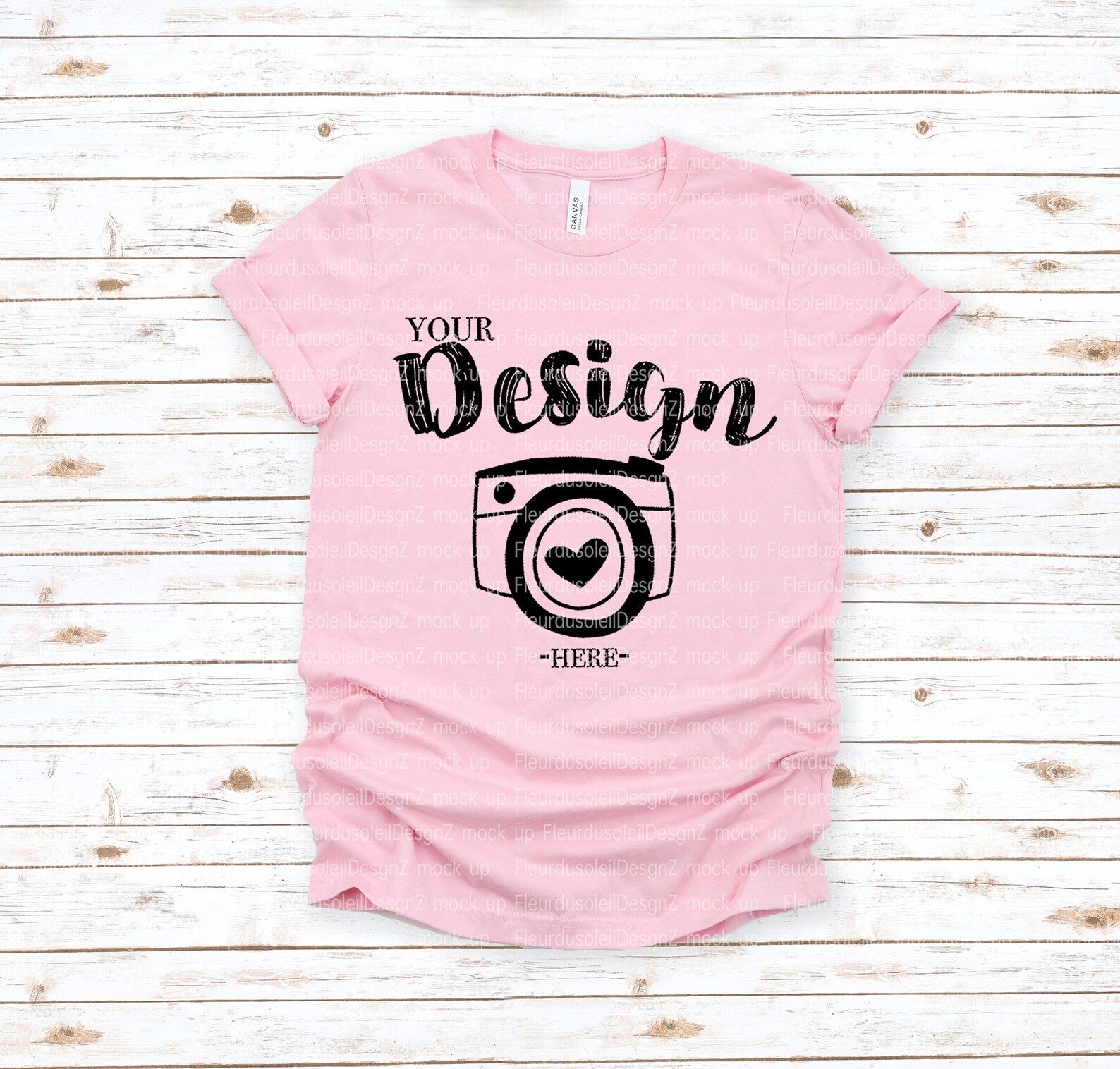 Bella Canvas 3001 Pink Unisex Summer Tee Mockup Bella Canvas - Etsy