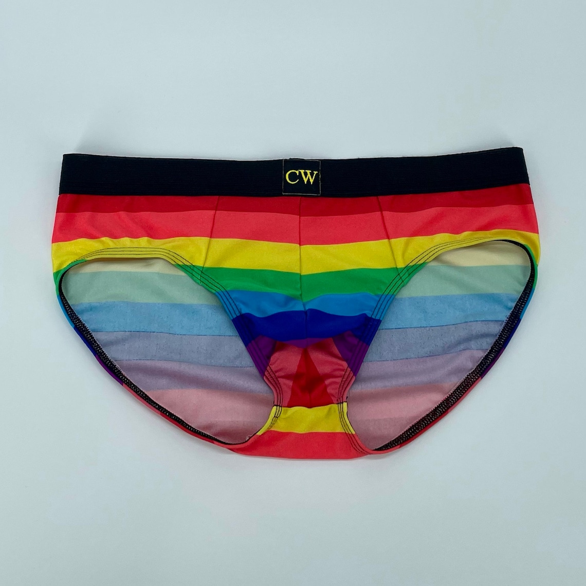 Mens Rainbow Pride Briefs Mens Gay Pride Underwear Etsy