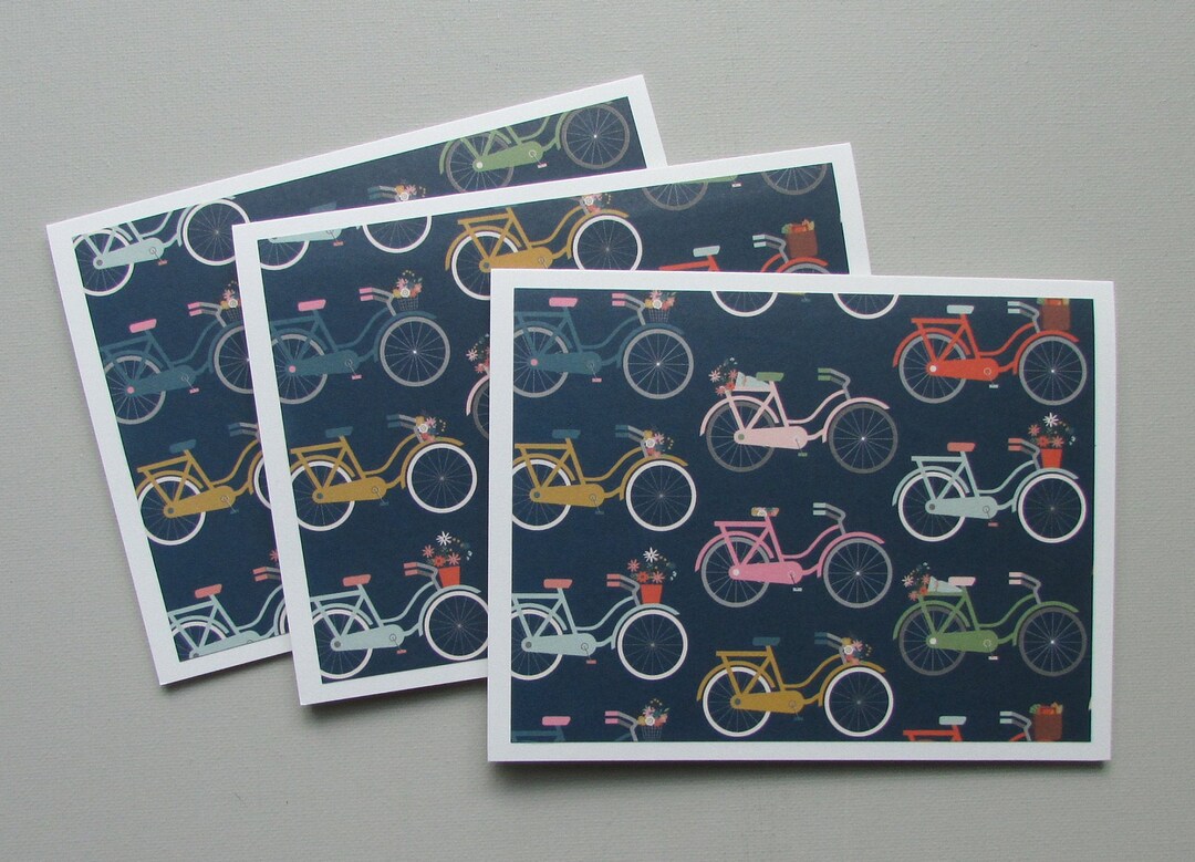 Bicycle Note Card Set-6 Blank Cards-all Occasion Card Sets Fun Card ...