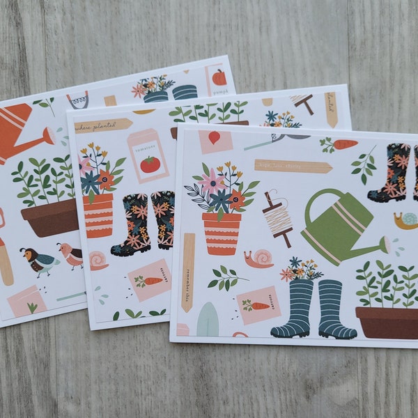 Spring Note Cards - Etsy