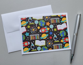 Science Themed Card - Etsy
