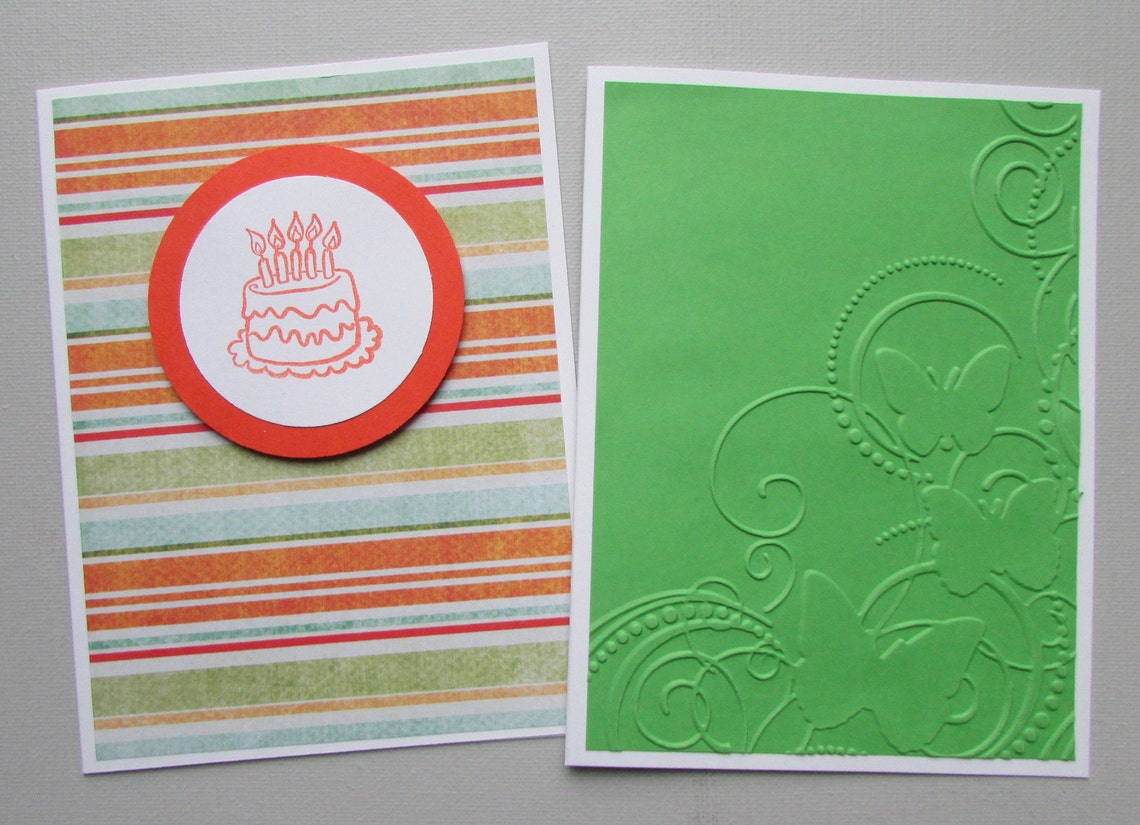 Set of 10 Handmade Cards Assorted Greeting Cards Variety Card - Etsy