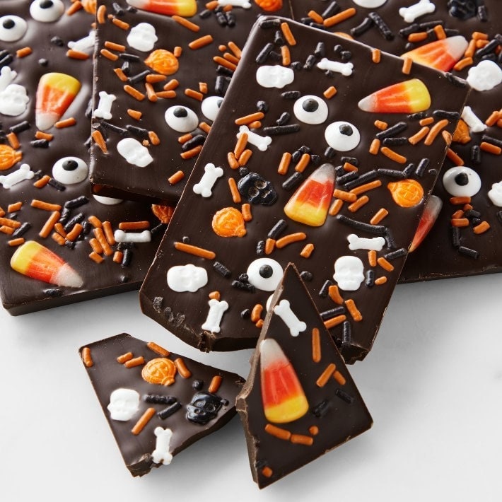 Halloween Chocolate Candy Bark - 1 Breakable Bar - Etsy