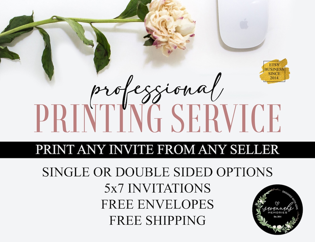 Professional Printing Service . Printing Services . Invitation Printing ...