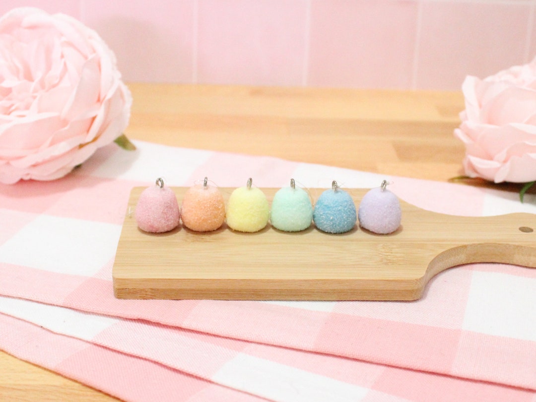 Pastel Rainbow Gumdrop Mini Ornaments, Faux Food, Home Decor - Etsy