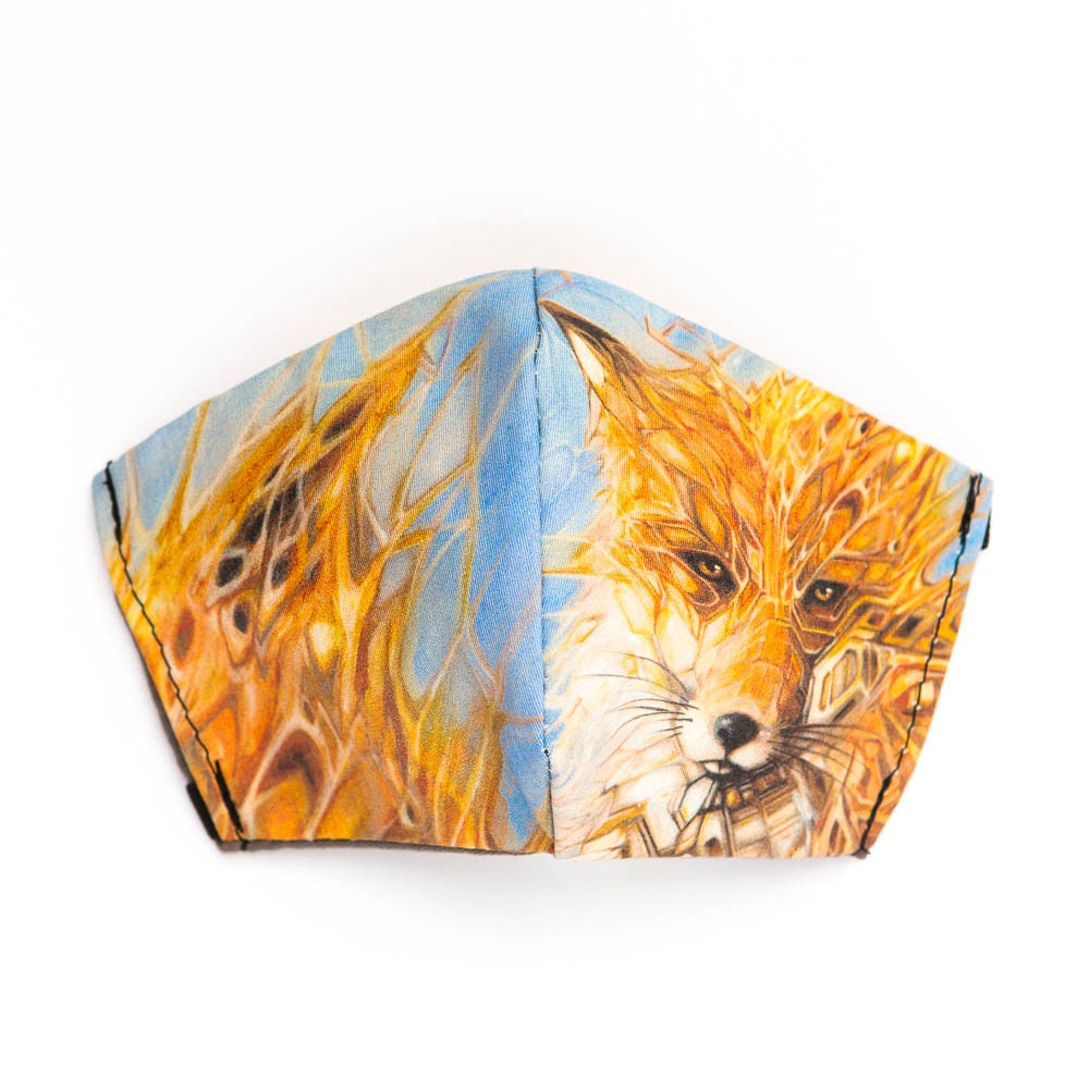 Fox Face Mask by Gabriel Welch - Etsy