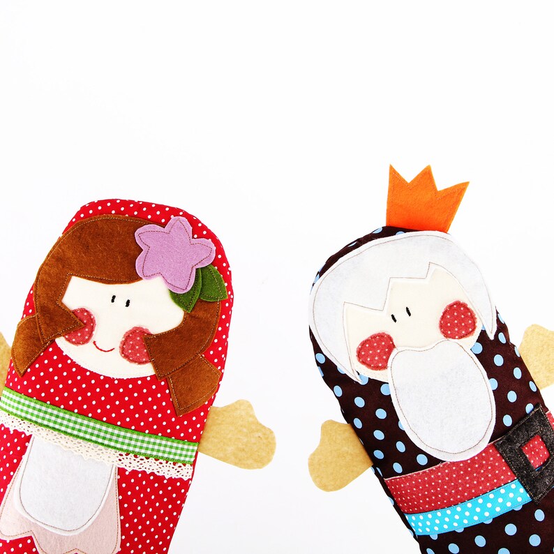 Sewing Pattern: Textile Puppets - Etsy