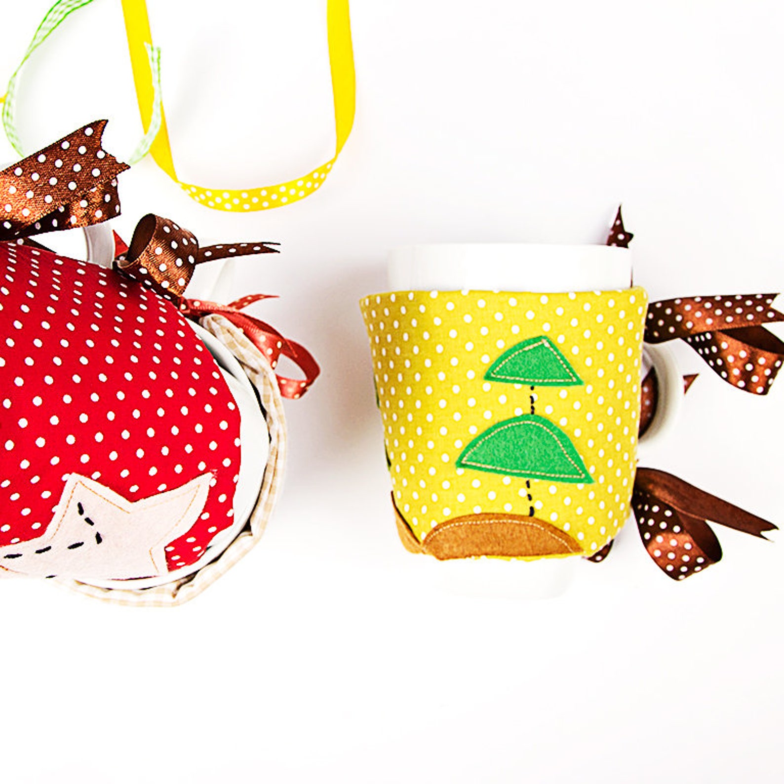 Sewing Pattern: Textile Cup Sleeve - Etsy