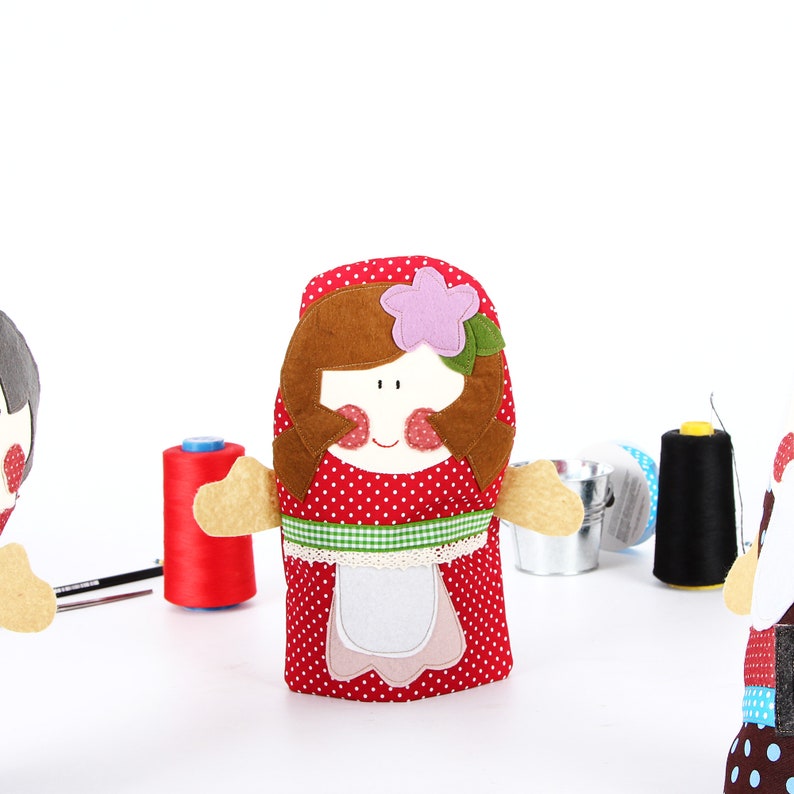 Sewing Pattern: Textile Puppets - Etsy