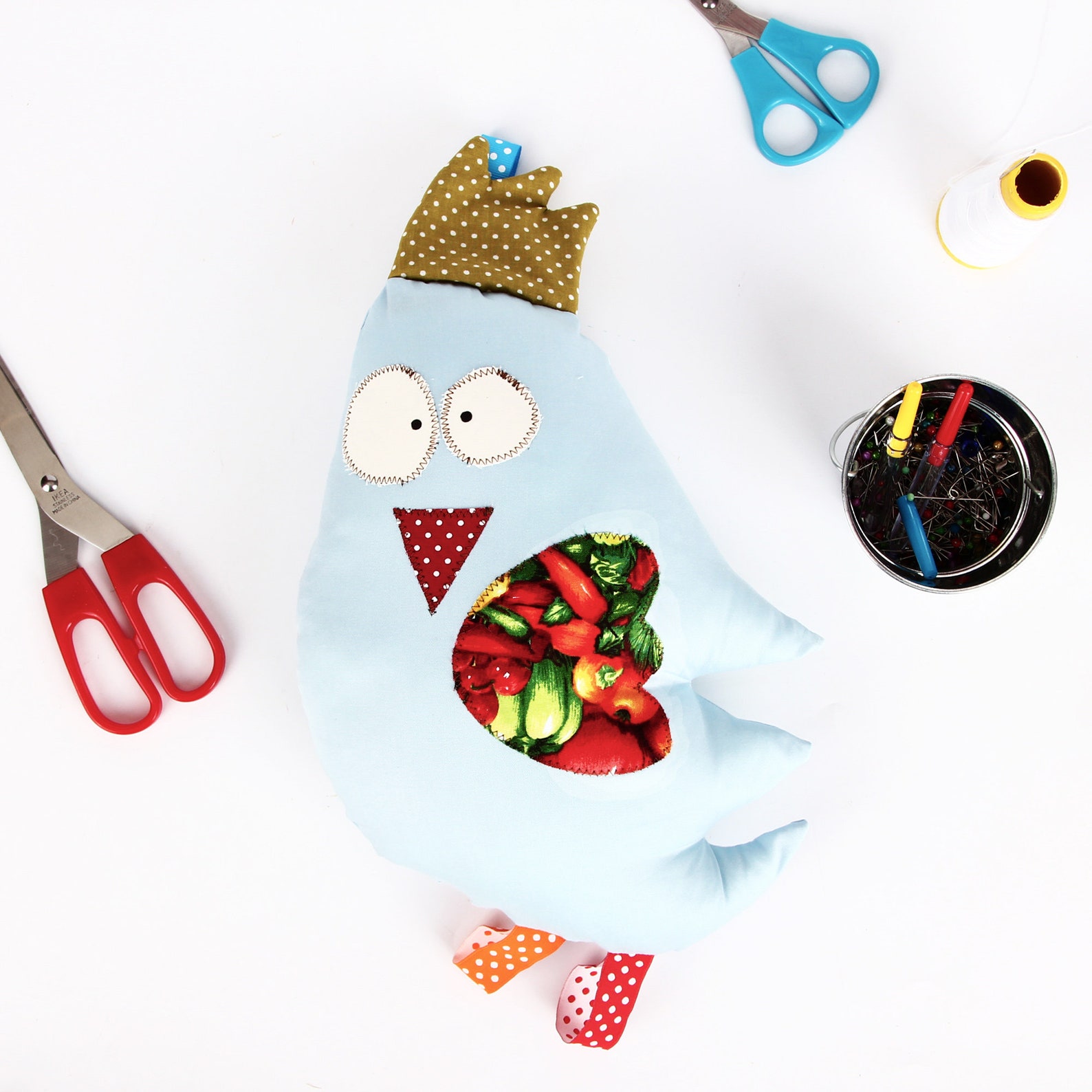 Sewing Pattern: Textile Toy Bird - Etsy