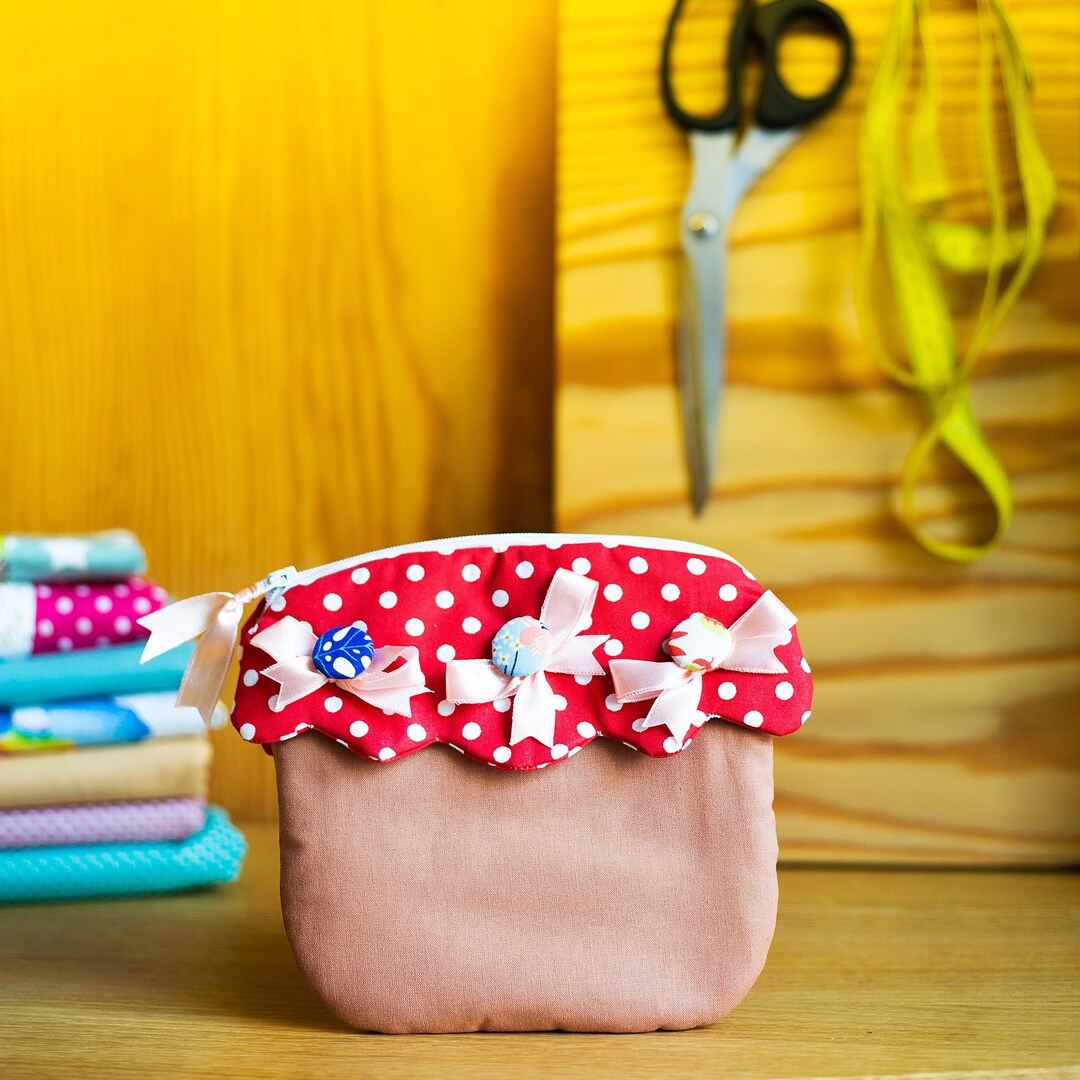 Sewing Pattern: Textile “cupcake” Pouch/purse - Etsy