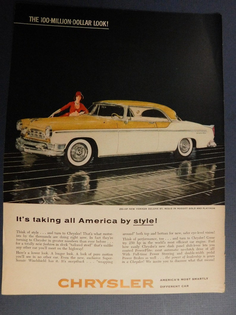 1955 Chrysler Imperial - Etsy