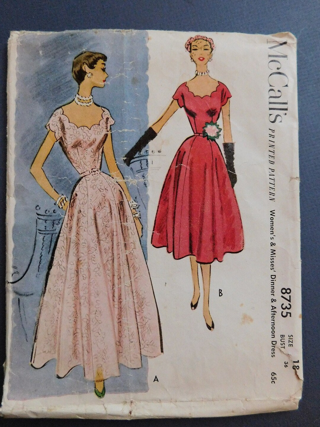 Mccall's Pattern 8735 - Etsy