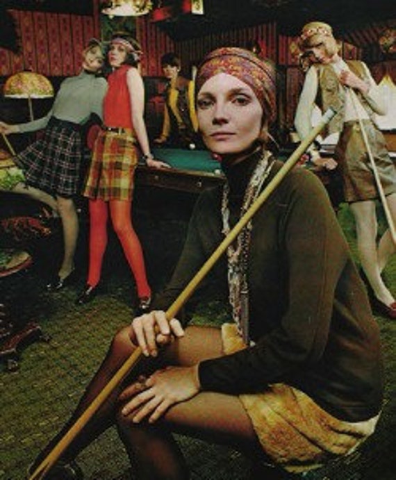 1960's Pendleton Skirt - Gem