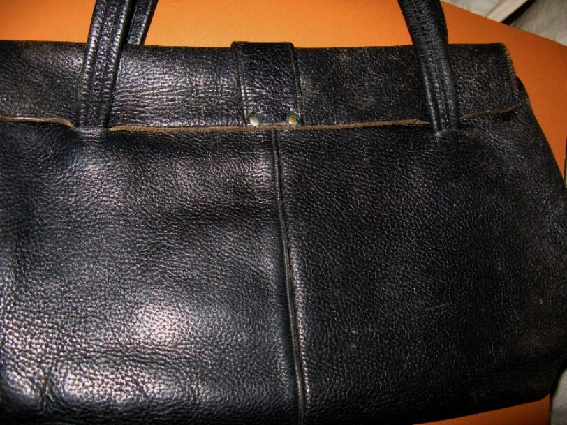 1950s Leather Handbag | Etsy