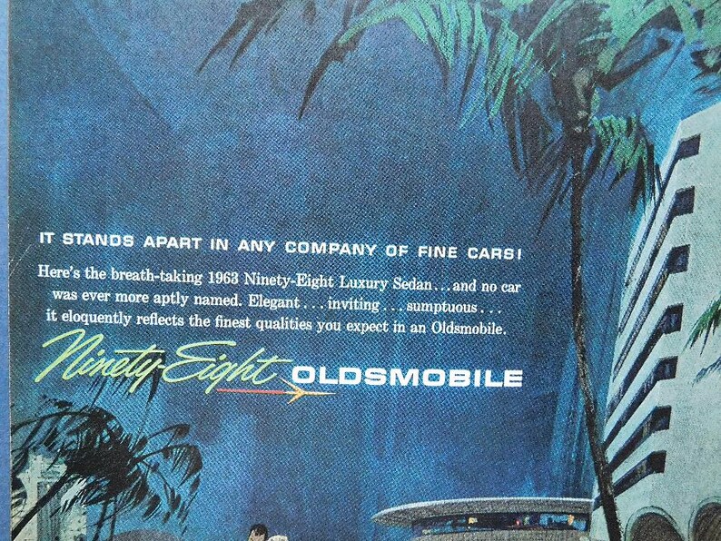 1963 Oldsmobile - Etsy