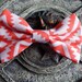 Orange Aztec Hair Bow HANDMADE Hair Accessory - Etsy