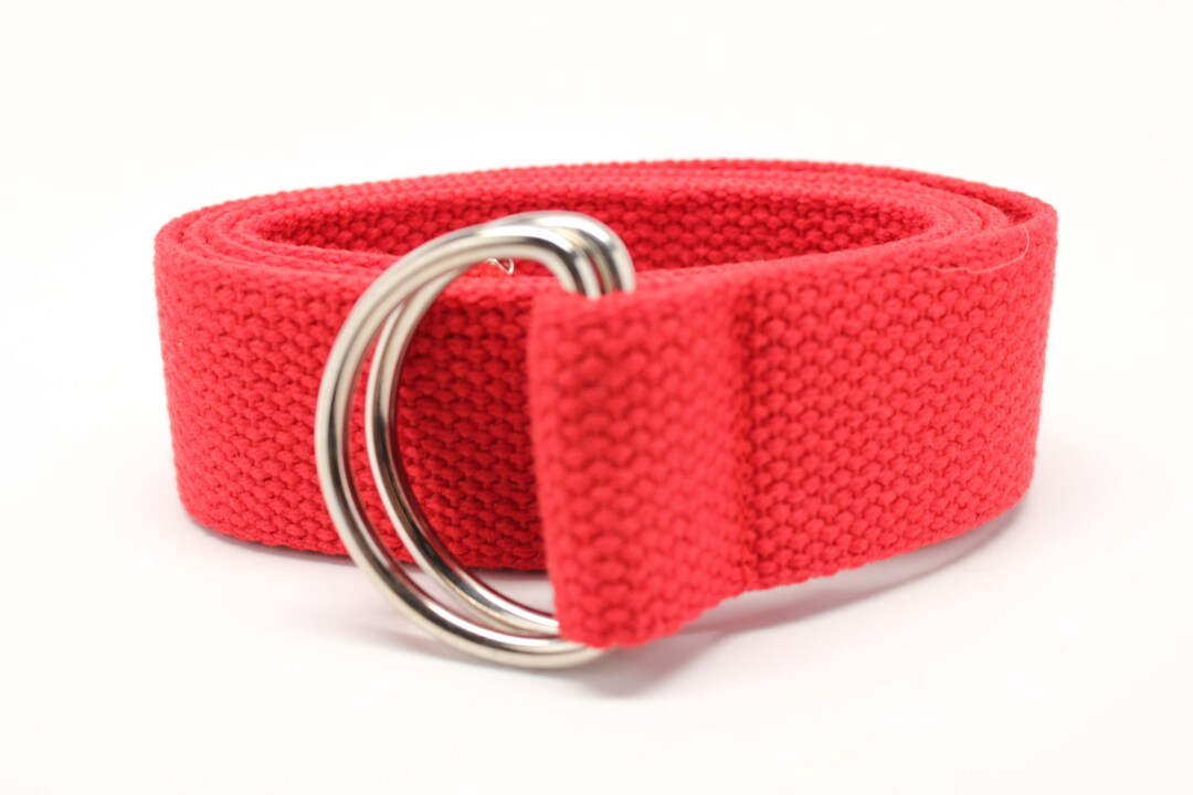 D-ring Cotton Webbing Belt Multiple Colors for Kids & Adults 1.25 - Etsy