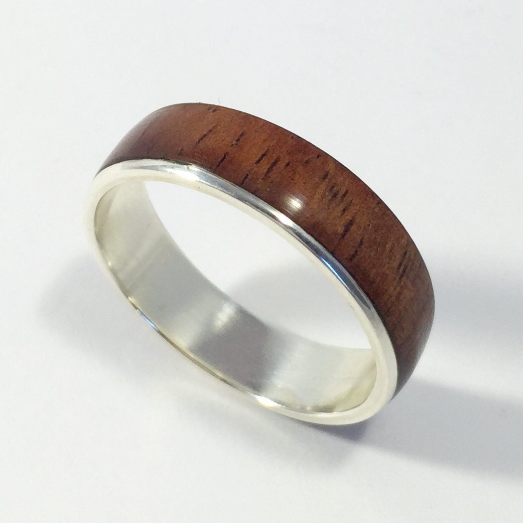 Mens Wood Wedding Band Wood Ring Wood Wedding Ring Mens - Etsy