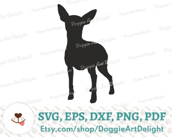 Mini Pinscher Svg | Etsy