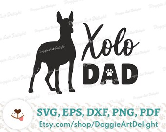 Xolo Dog Svg - Etsy