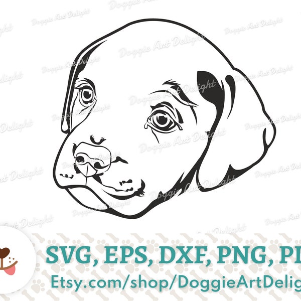 Laser Cut Labrador Head - Etsy