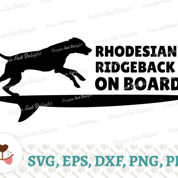 Rhodesian Ridgeback Car Decal - Etsy