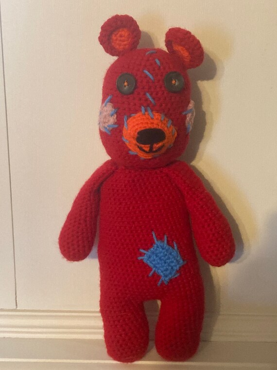 Cocomelon Red Teddy Bear Plush Red Teddy Bear Cocomelon | Etsy