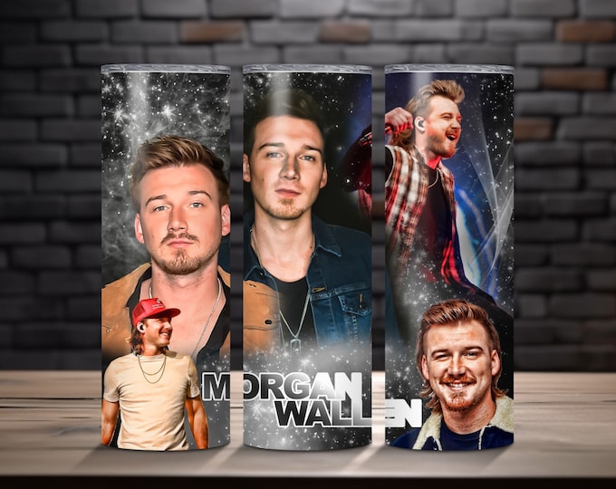 Morgan Wallen Tumbler Wrap DIGITAL PRINT ONLY County Music Sublimation ...