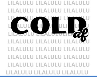 Cold Af Shirt - Etsy