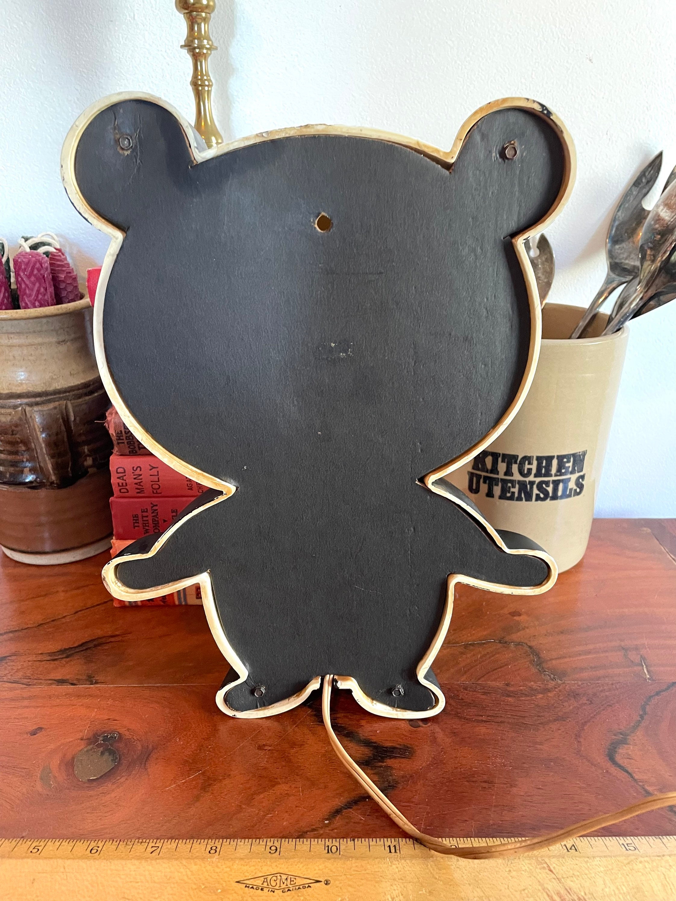 Rare Functional Vintage Spartus Panda Wall Clock - Etsy