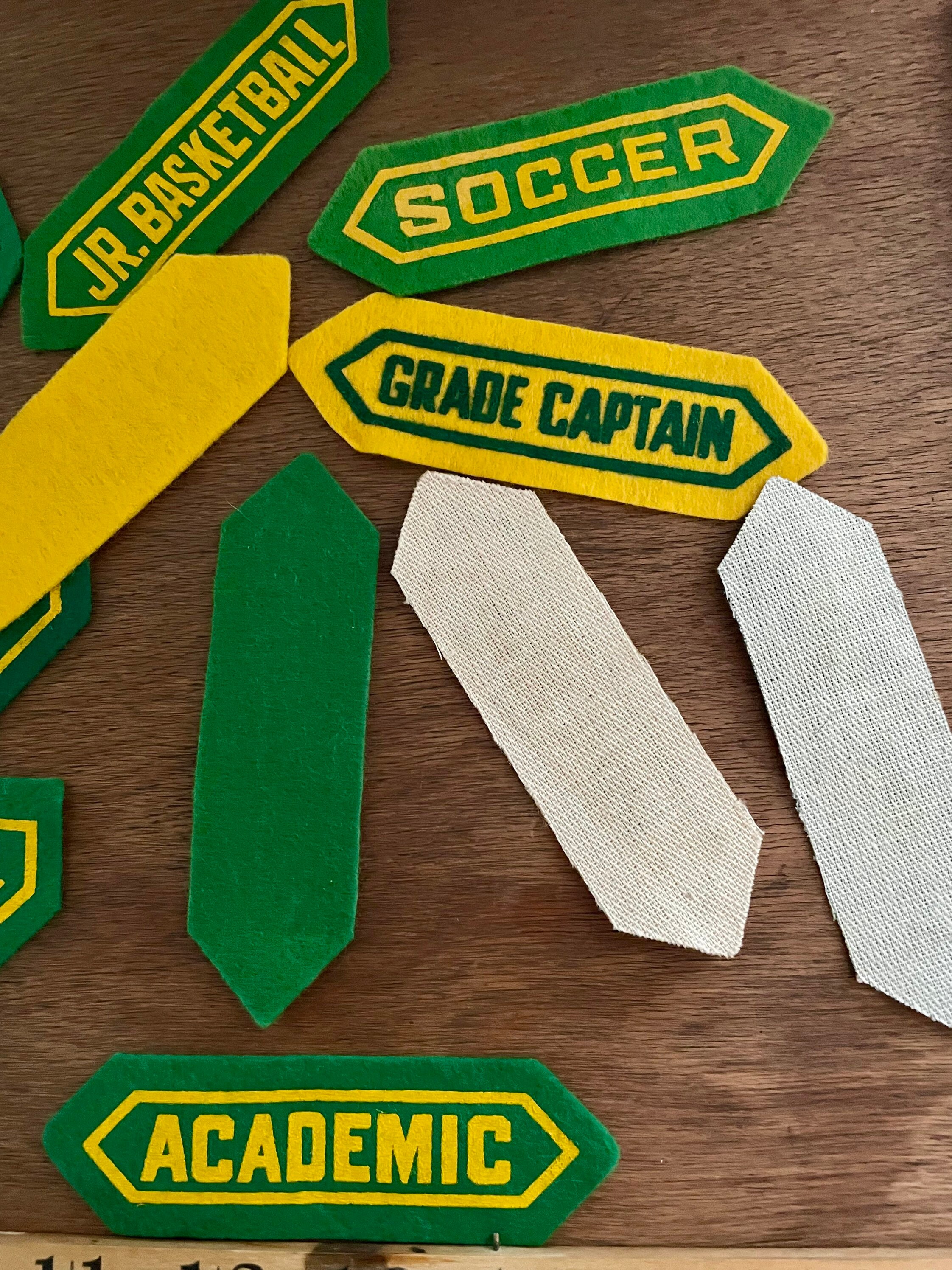 15 Vintage 1970s Academic Proficiency Achievement Merit Badges - Etsy