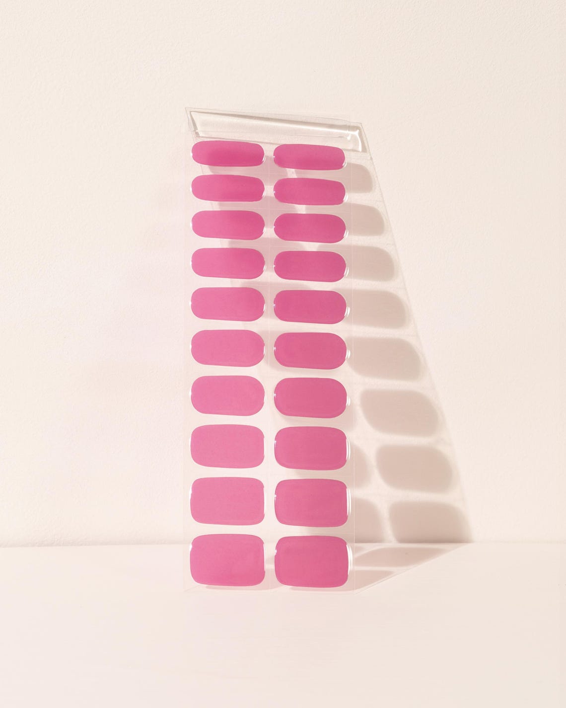 Raspberry Jelly - Pink Semi-cured UV Gel Nail Strips - Etsy