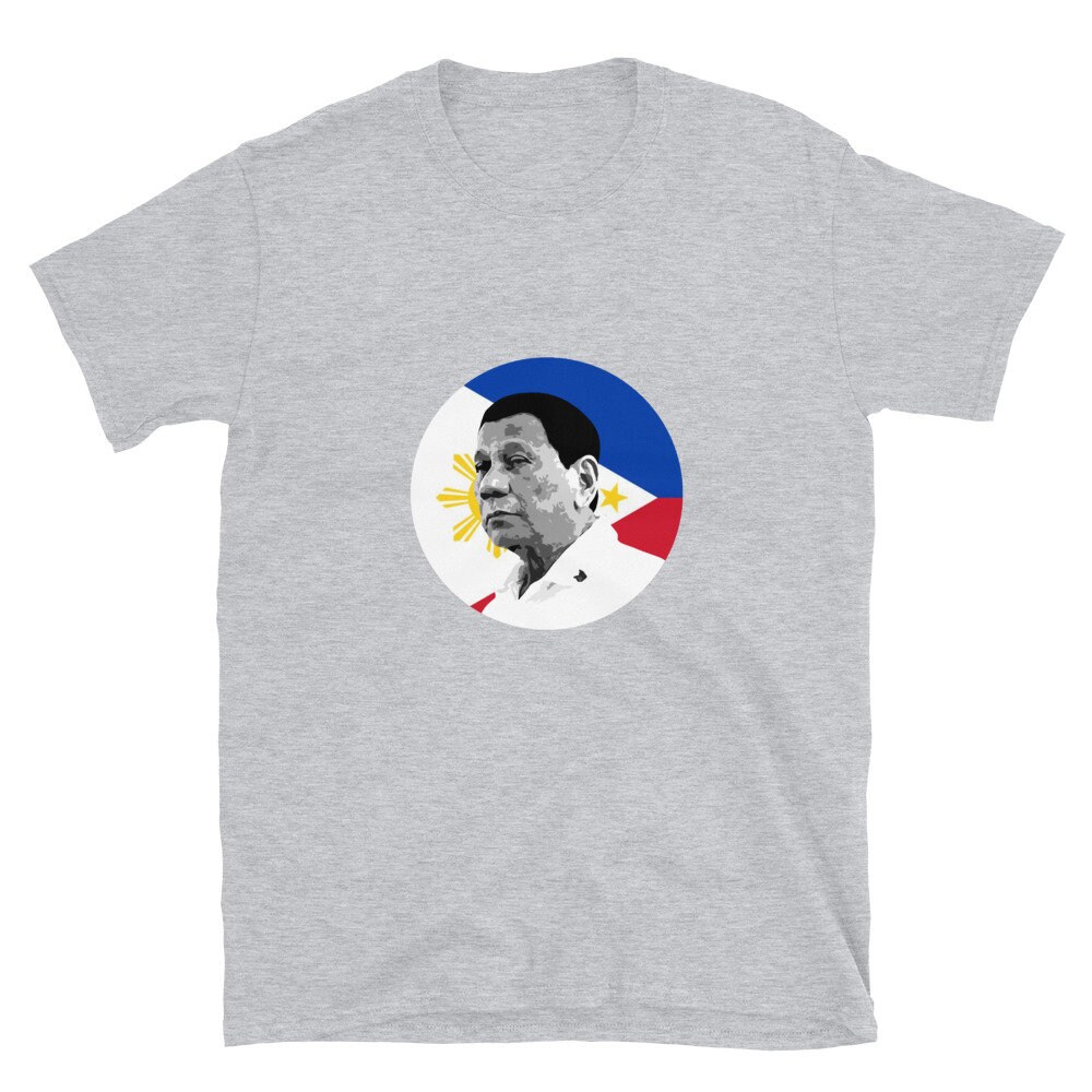 TSHIRT- Duterte in Circle-flag- Philippines-pinoy-president ...