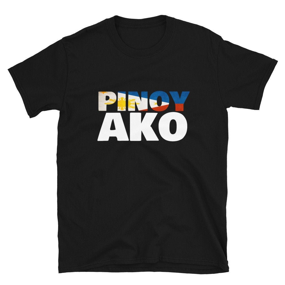 TSHIRT Pinoy Ako-flag-philippines | Etsy