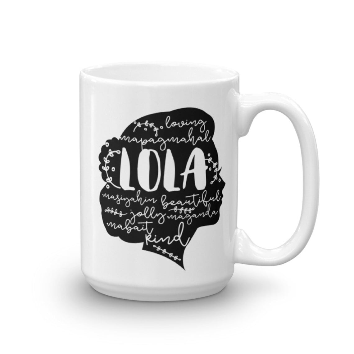 MUGS - Lola - Filipino Word - Ceramic Mug - Etsy