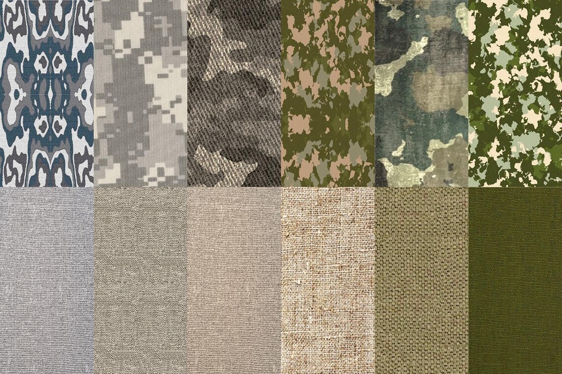 Military Paper Pack Backgrounds With Army and Military Papers, Brown ...