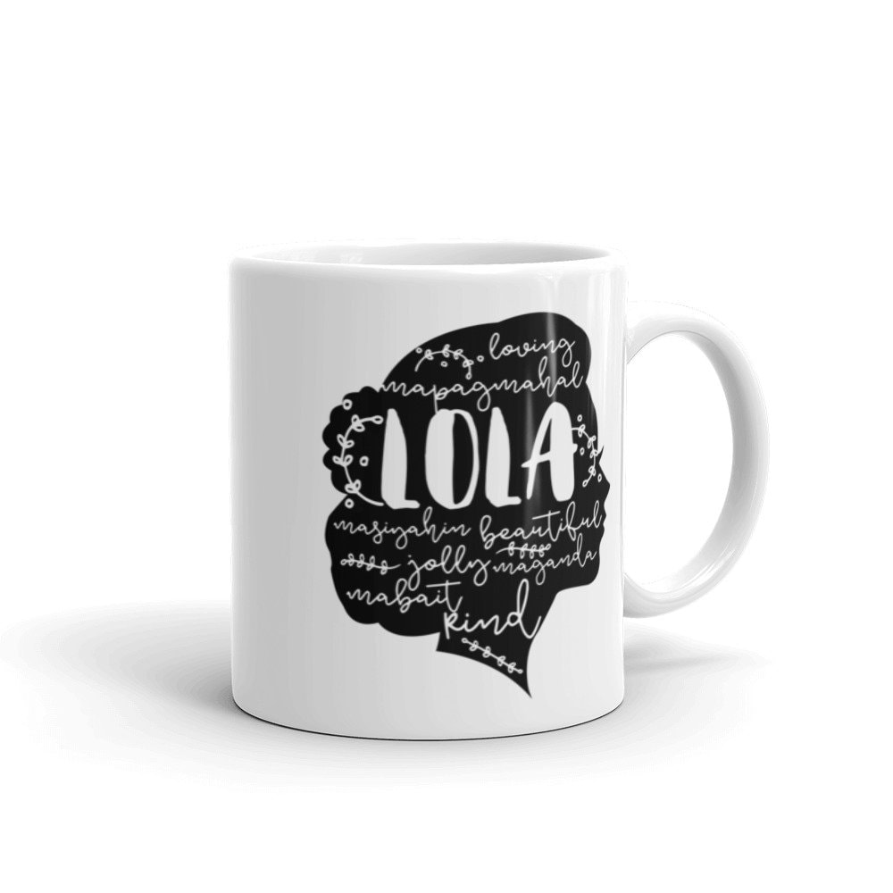 MUGS - Lola - Filipino Word - Ceramic Mug - Etsy