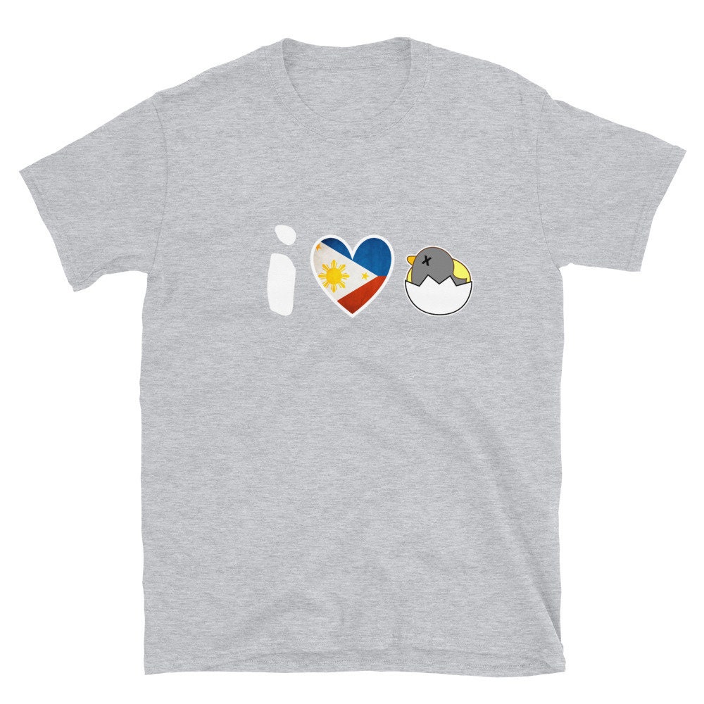 TSHIRT- I Heart Balut -cartoon- Iconography- Icon- Pinoy-short-sleeve ...