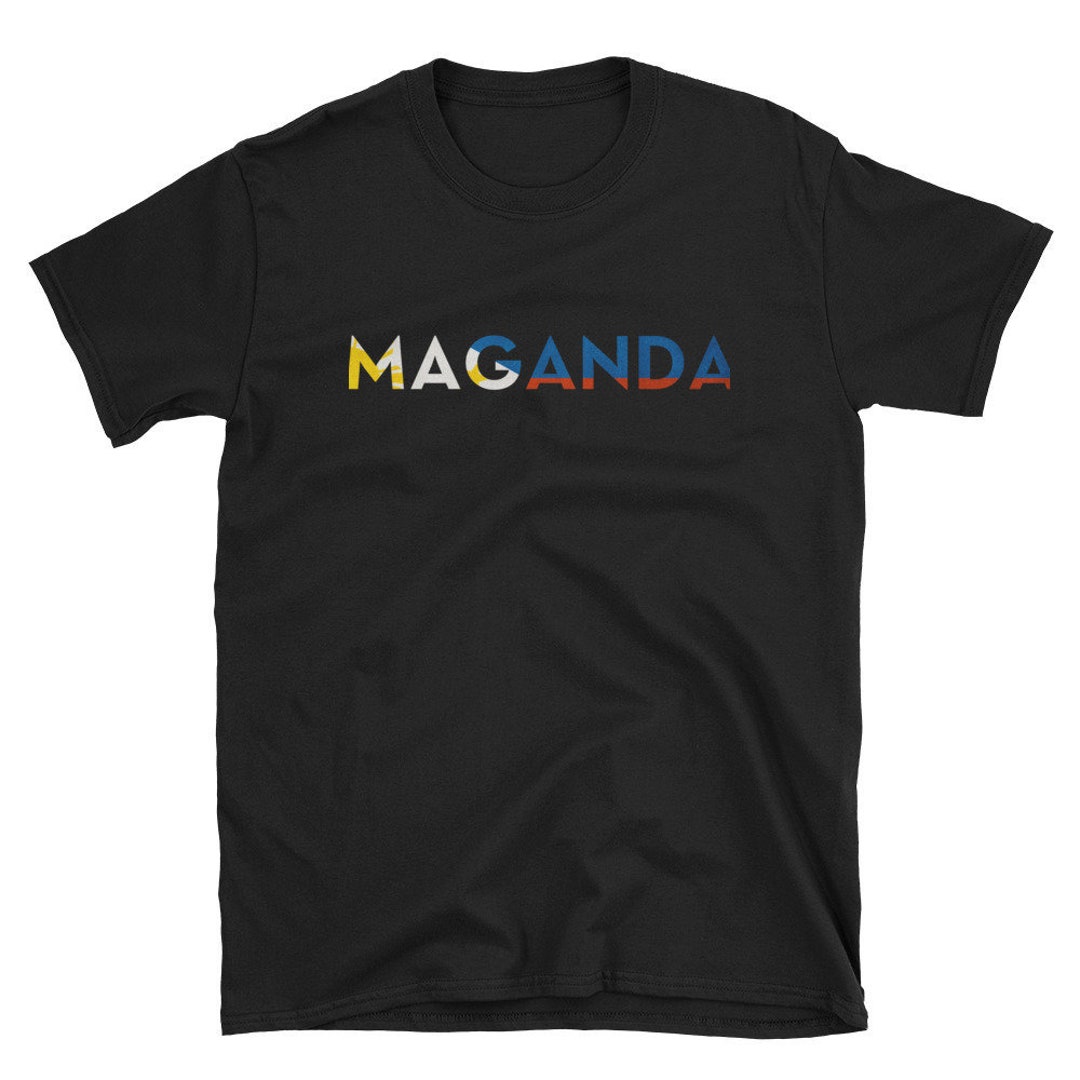 TSHIRT - Maganda - Filipino Word - Beautiful - Short-sleeve Unisex T ...